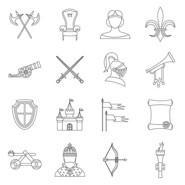 100,000 Medieval war icons Vector Images | Depositphotos