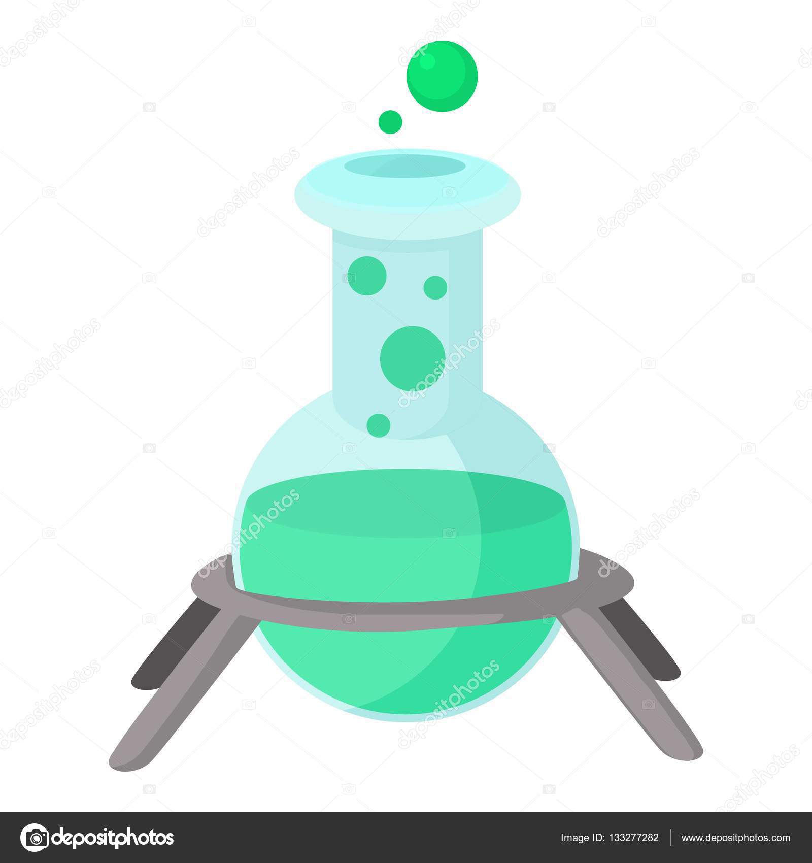 Imágenes: matraz animados | Icono de matraz de prueba, estilo de ...