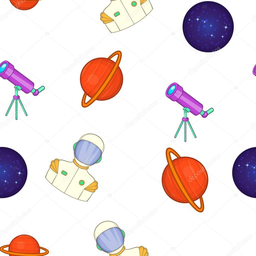 Space elements pattern, cartoon style — Stock Vector © ylivdesign ...