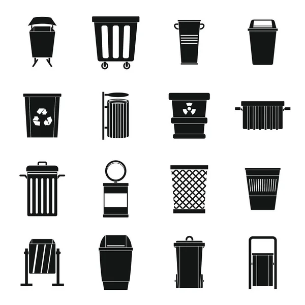 Pictogramas basura imágenes de stock de arte vectorial | Depositphotos
