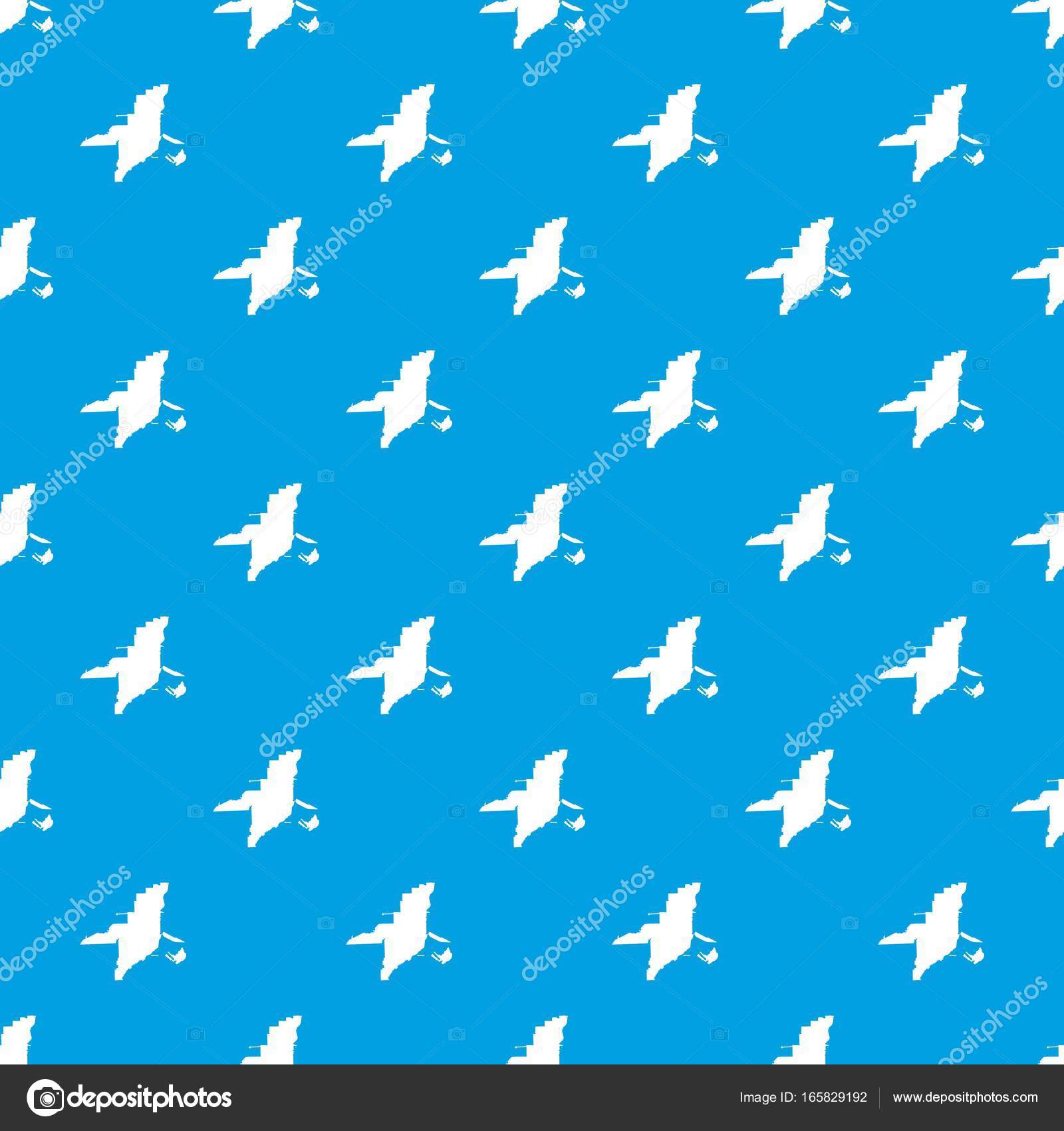 Florida map pattern seamless blue Stock Vector by ©ylivdesign 165829192