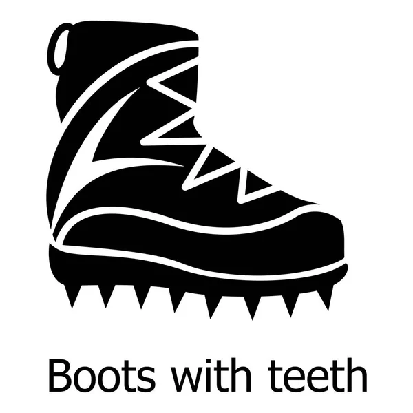 Boot spurs icon, simple black style Stock Vector by ©ylivdesign 166289024