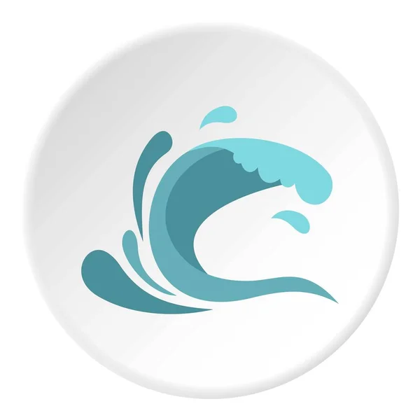 Round wave icon, cartoon style Stock Vector by ©ylivdesign 145284133