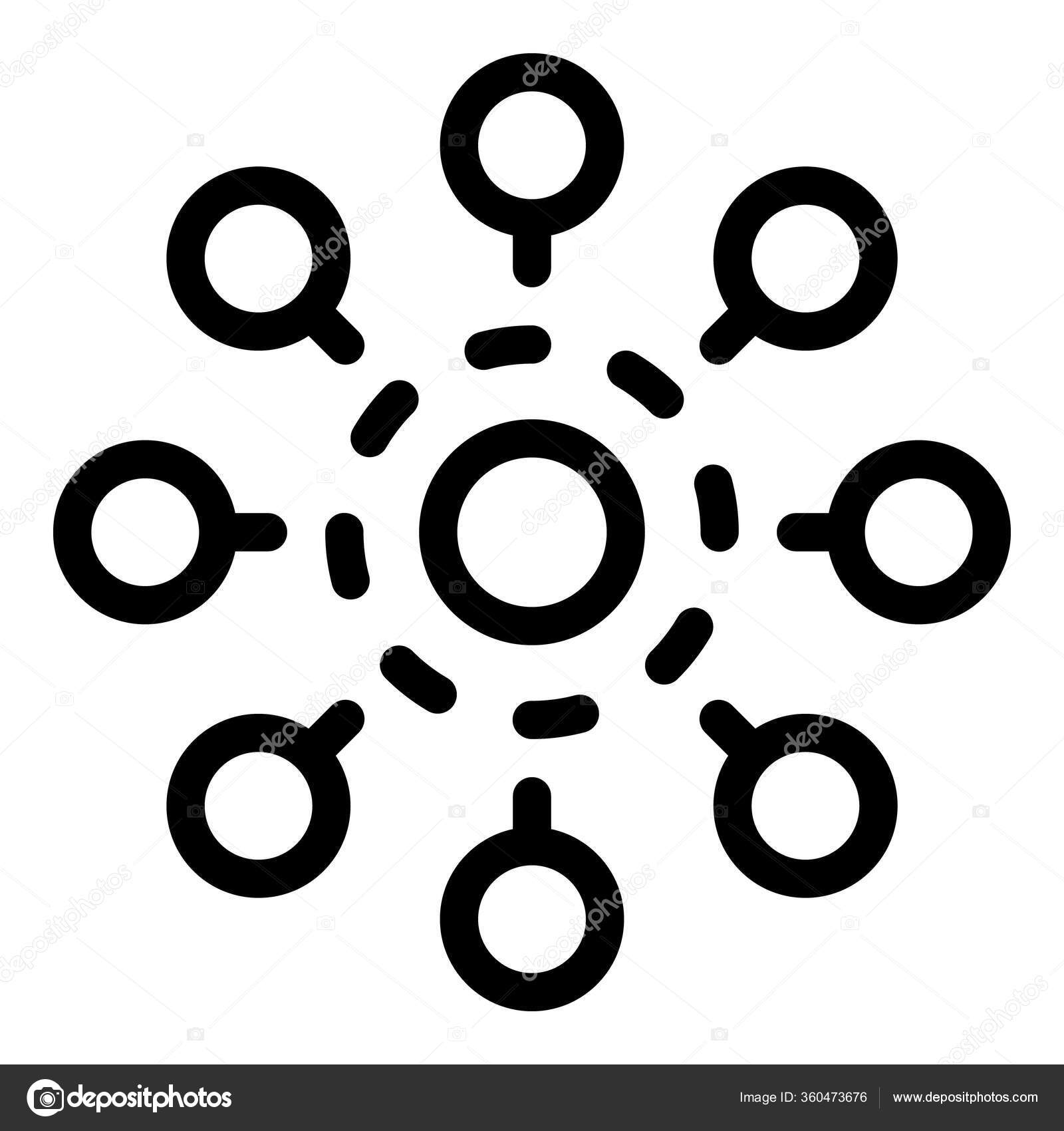 Creative gravity icon, outline style ⬇ Vector Image by © ylivdesign ...