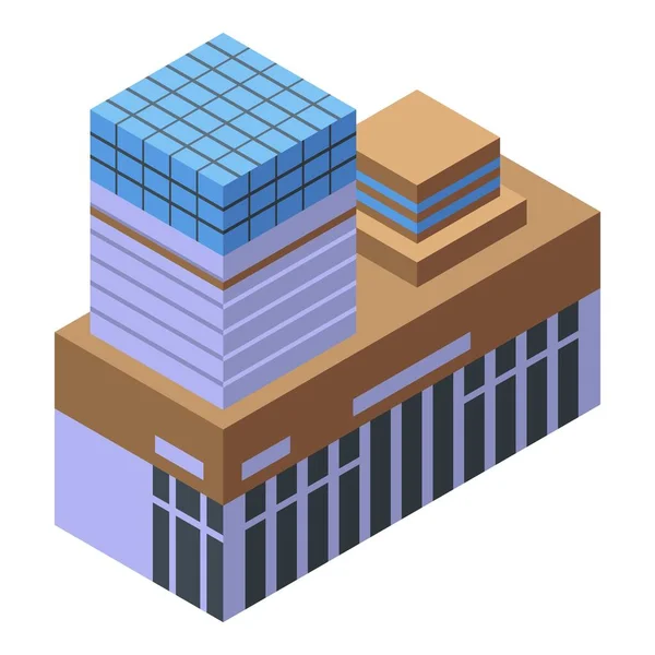 Skyscraper house icon, isometric style Stock Vector by ©ylivdesign ...