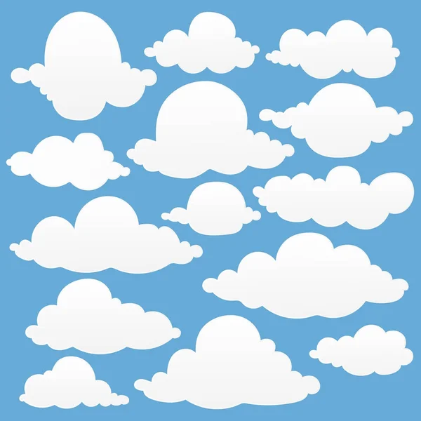 Hand Drawn Clouds Set. — Stock Vector © Oney_why #169200912