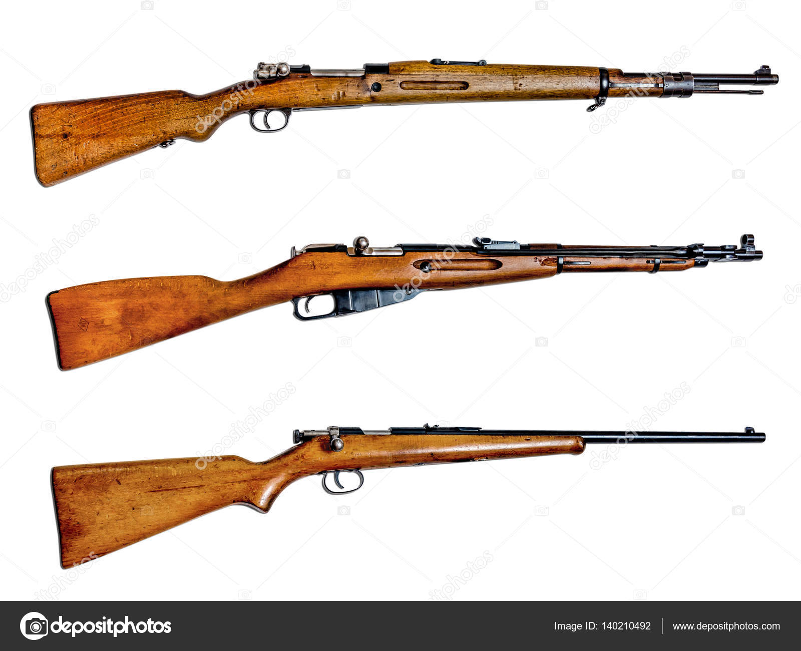 Guns Mauser, Mosin, kbks — Stock Photo © a_yankes26 #140210492