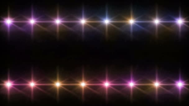 Double Stars lens flares pattern hd — Stock Video © realcg #92871634