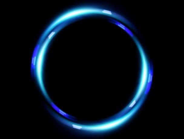 4K double ring lens flare — Stock Video © realcg #144564037