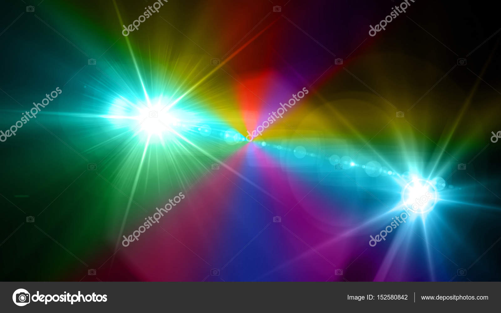 Camera flash flare color background — Stock Photo © realcg #152580842