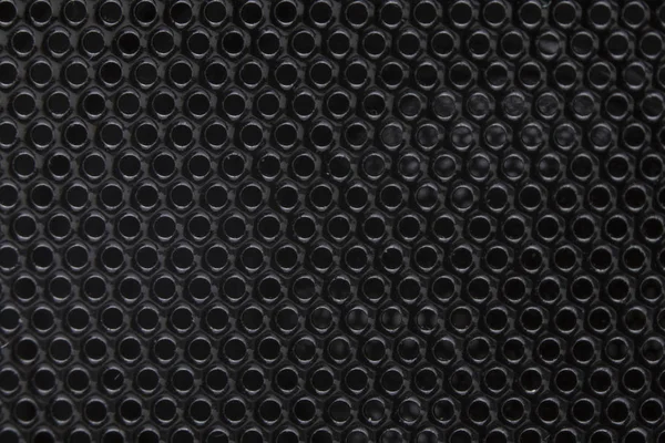 Seamless texture perforated pattern black metal surface dark gray ...