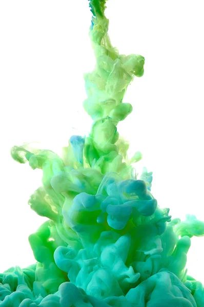 Ink Water Splash Paint Mixing Multicolored Liquid Dye Abstract ...