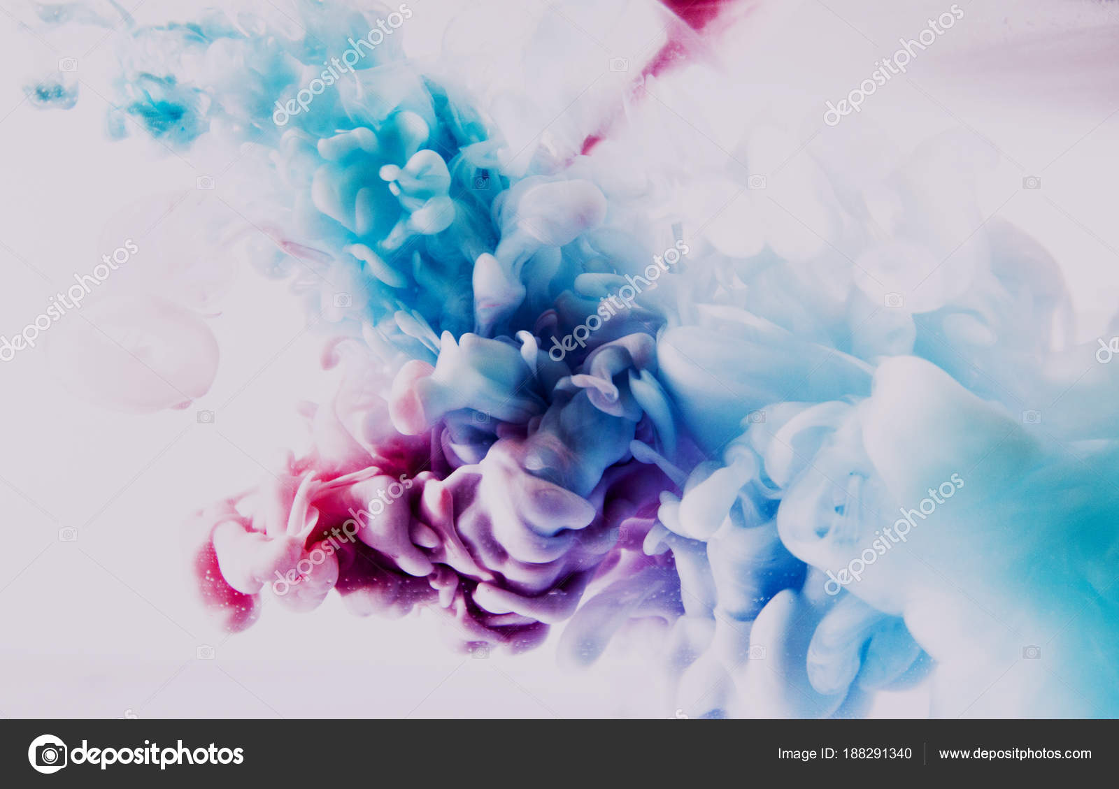 Paint of splash, blue and red abstract Stock Photo by ©zdenkam 188291340