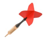 Red dart Stock Photo by ©montego 32244701