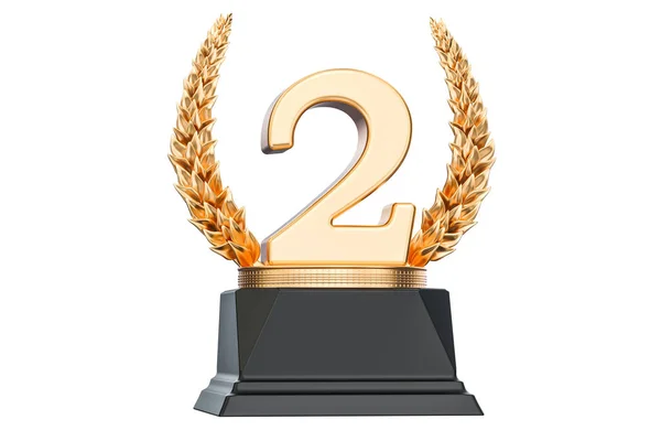 Segundo lugar copa trofeo, representación 3D 2024