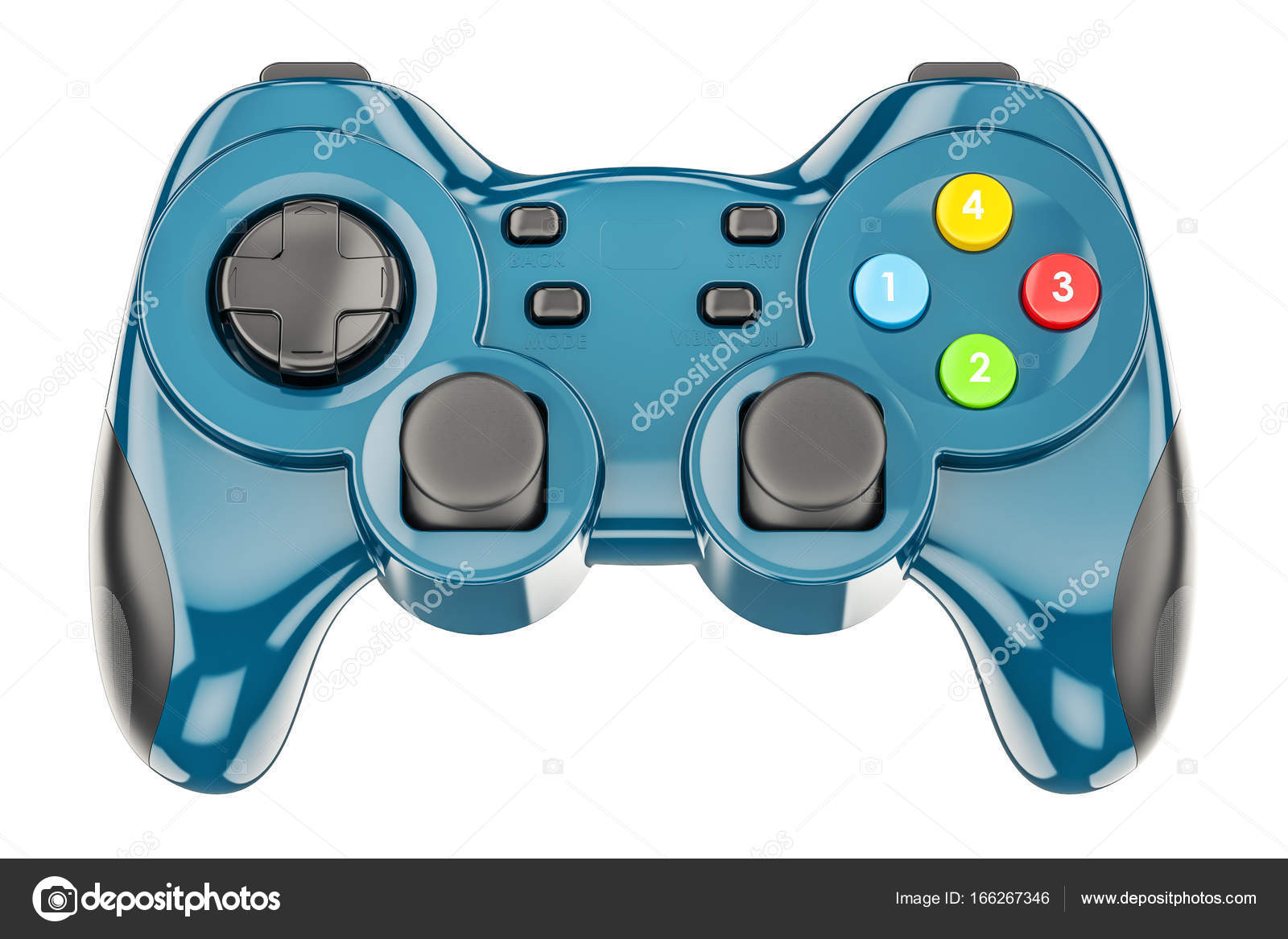 Blue Ps3 Controller