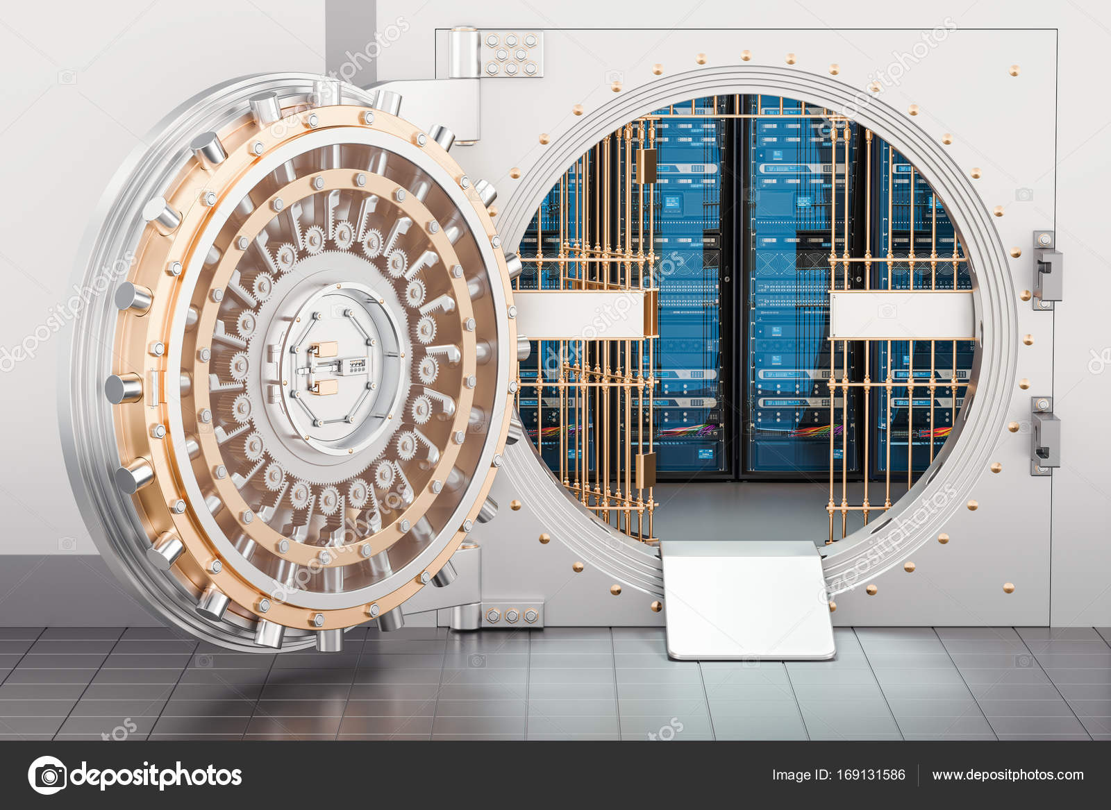 Inside Bank Vault