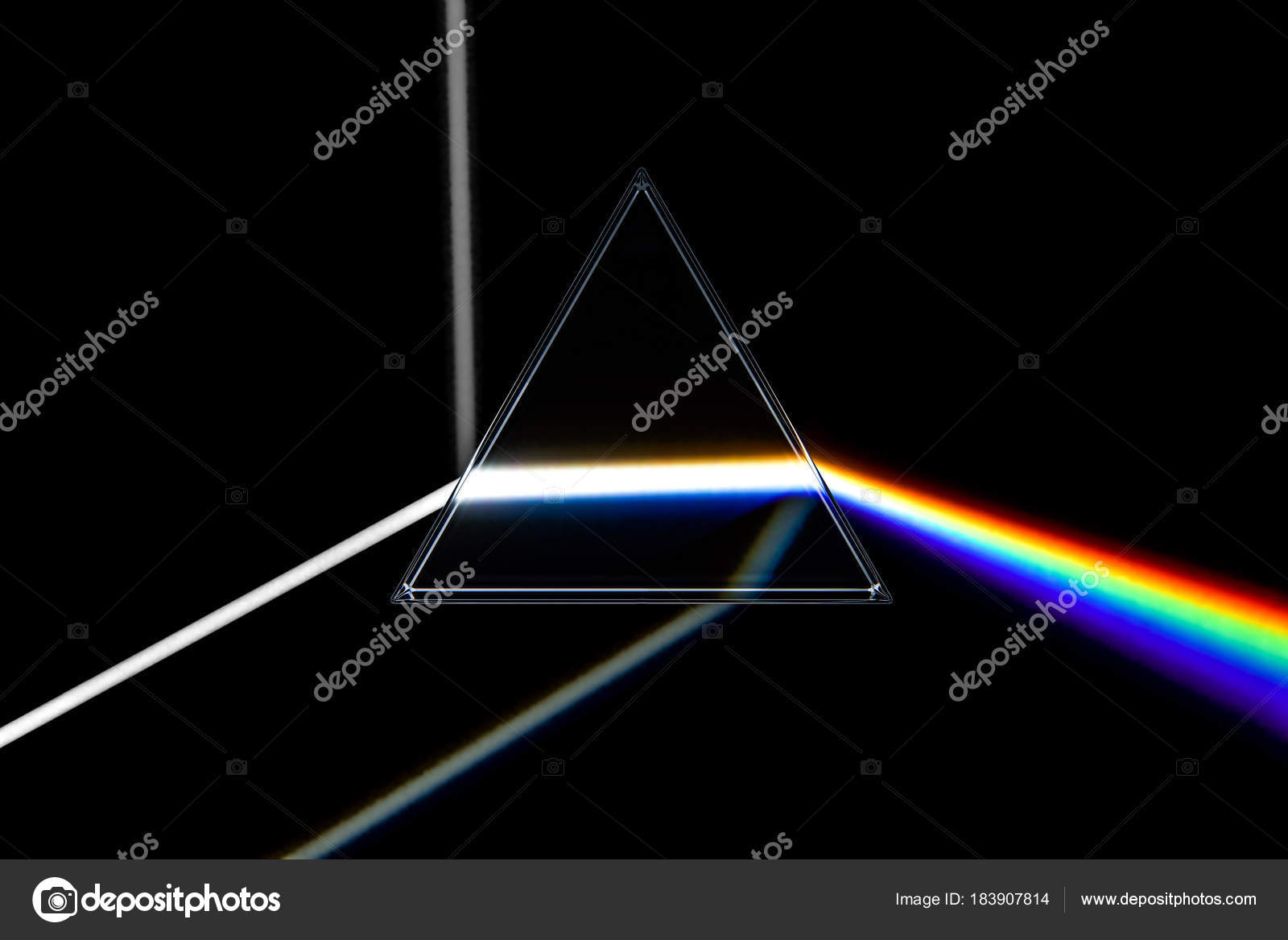 Visible Light Waves Prism