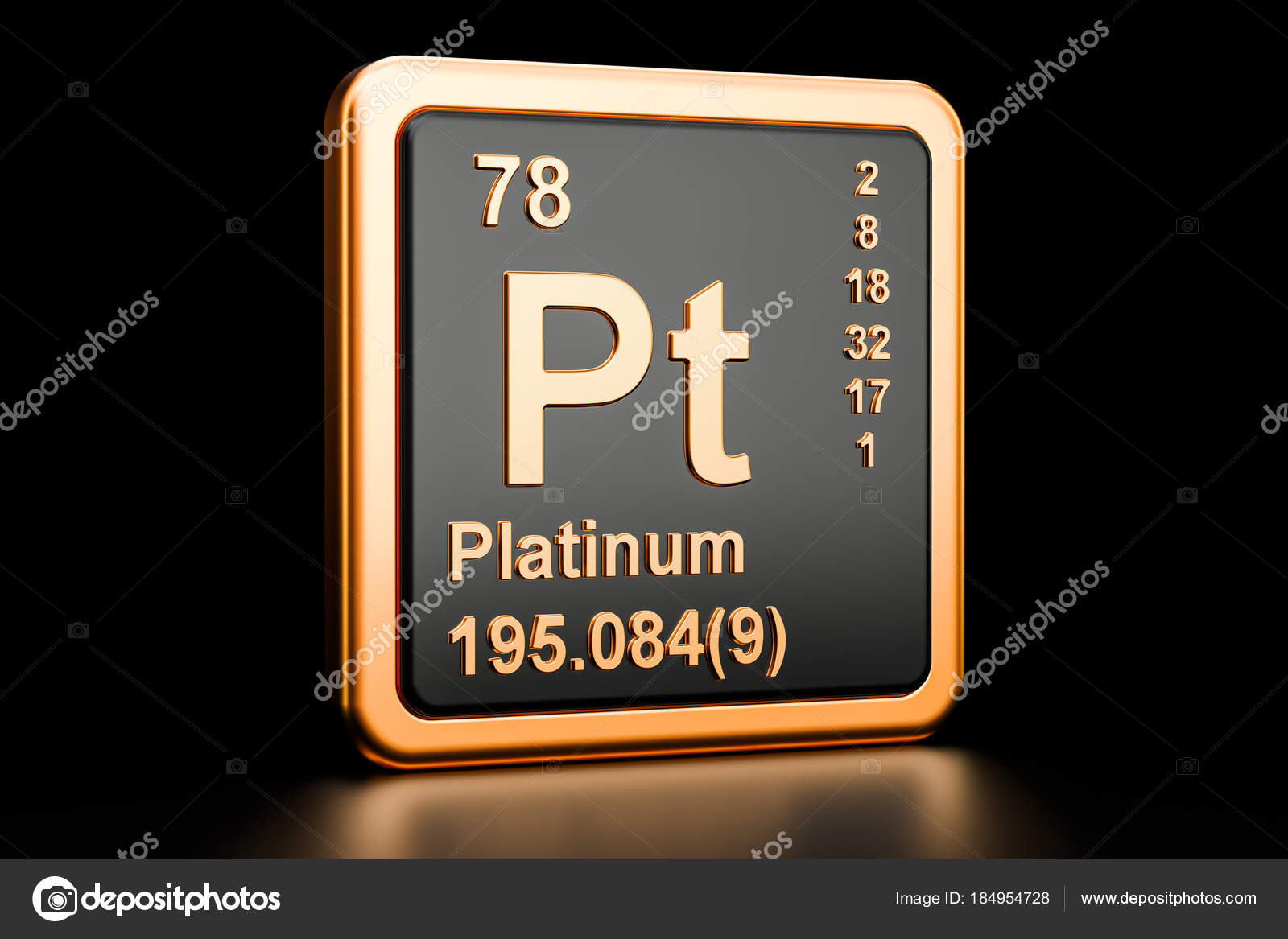 Platinum Pt chemical element. 3D rendering Stock Photo by ©alexlmx ... Platinum Pt chemical element. 3D rendering Stock Photo by ©alexlmx ...