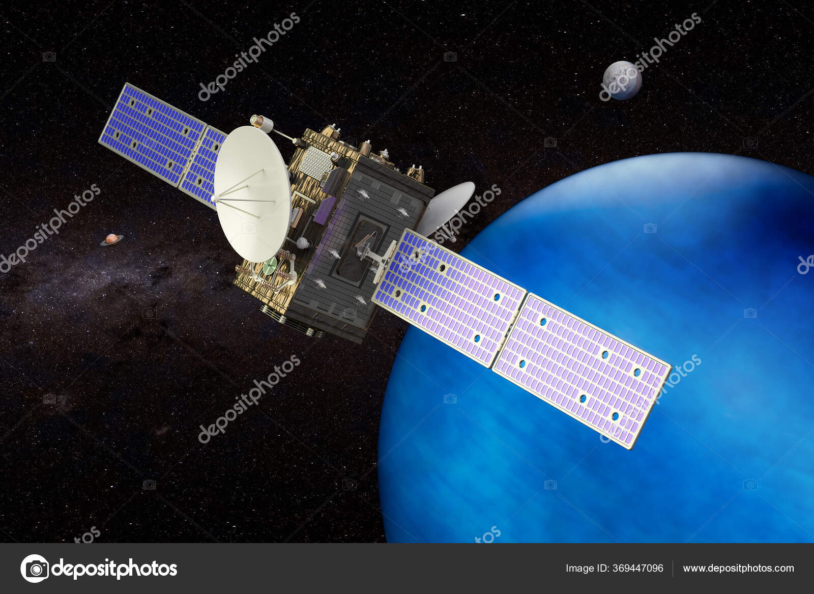 Satellites Orbiting Neptune