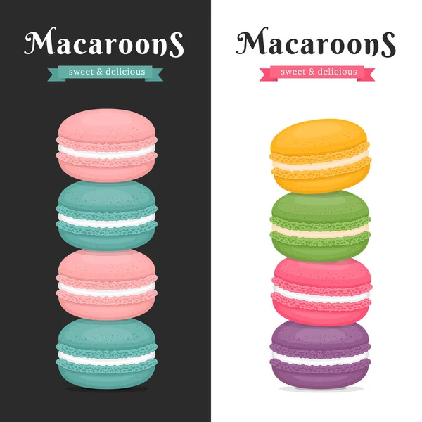 Macarons Vector Art Stock Images | Depositphotos