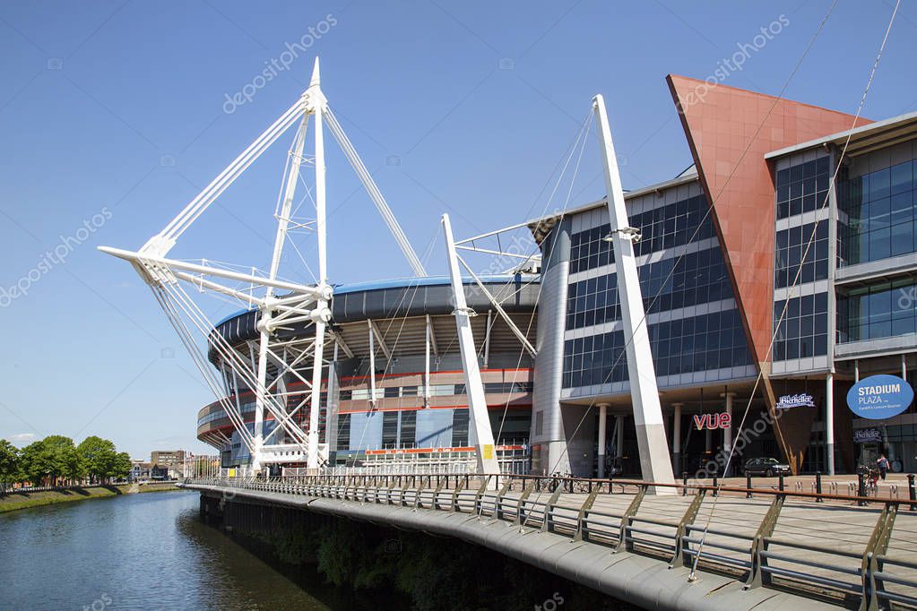 Cardiff, Reino Unido: 24 de mayo de 2016: El Principality Stadium fue ...