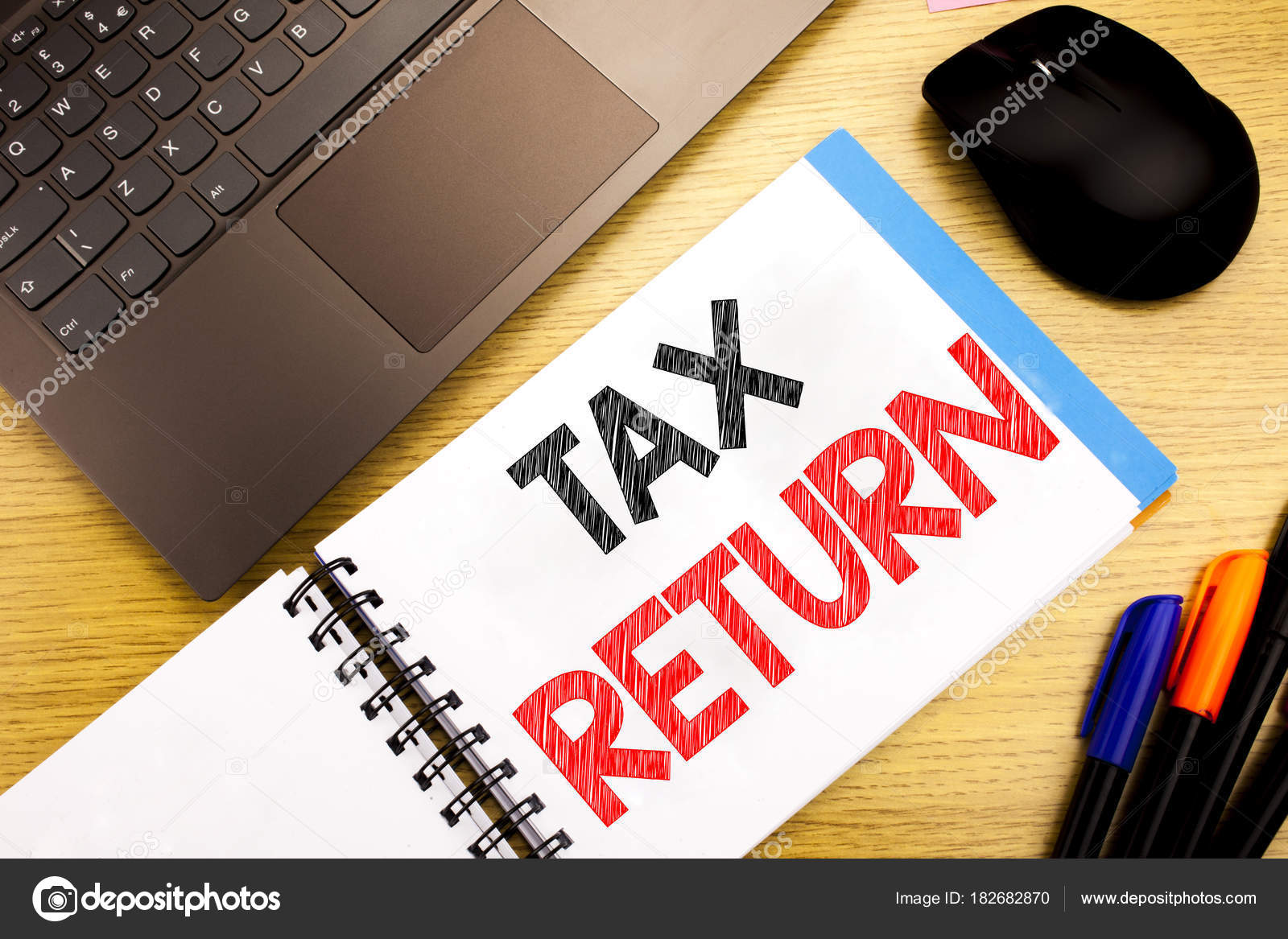Handwritten text caption showing Tax Return. Business concept writing ... Handwritten text caption showing Tax Return. Business concept writing ...