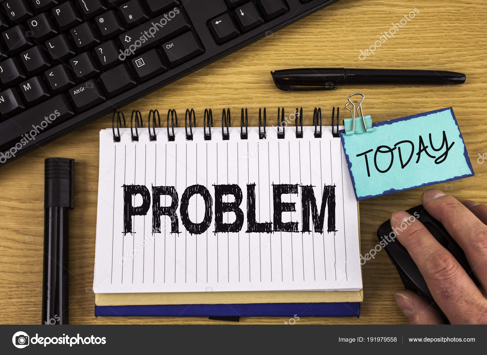 Text sign showing Problem. Conceptual photo Trouble that need to be ...