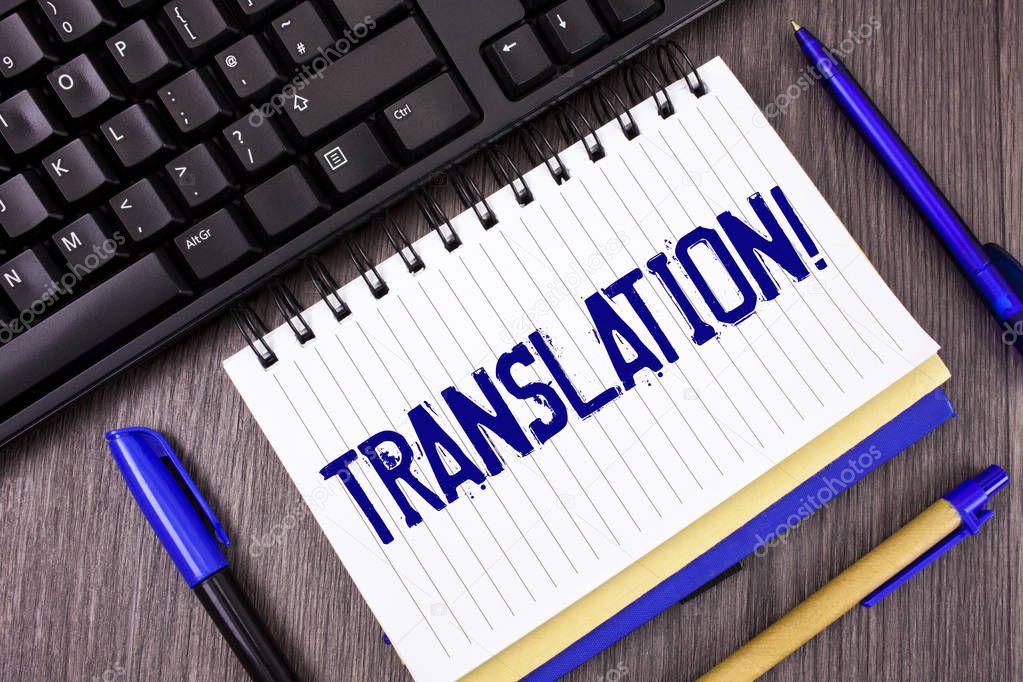 Texto de escritura de palabras Traducción Llamada motivacional ...