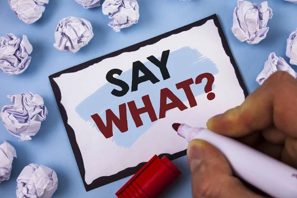 Say what Stock Photos, Royalty Free Say what Images | Depositphotos