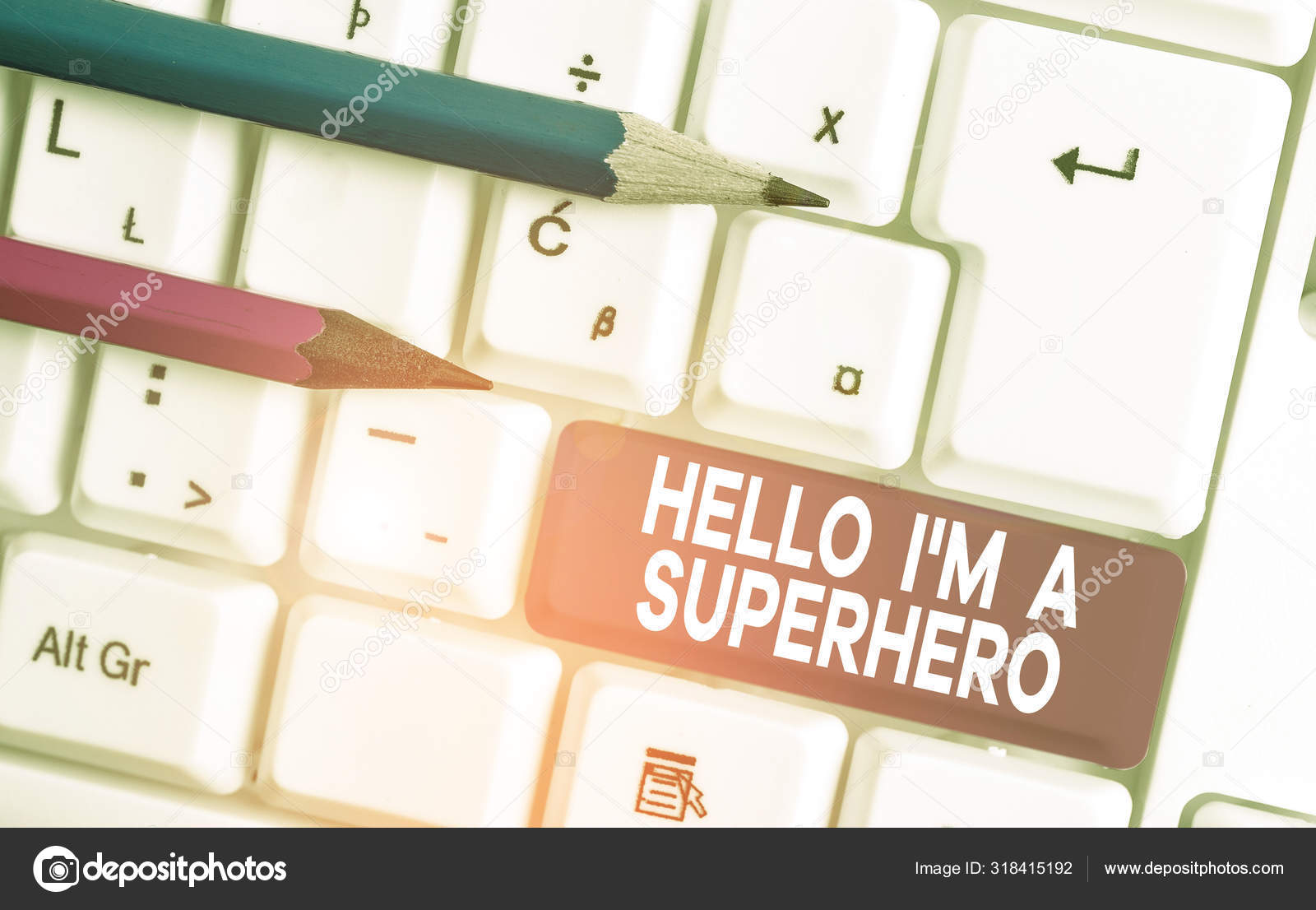 Superhero Computer Paper