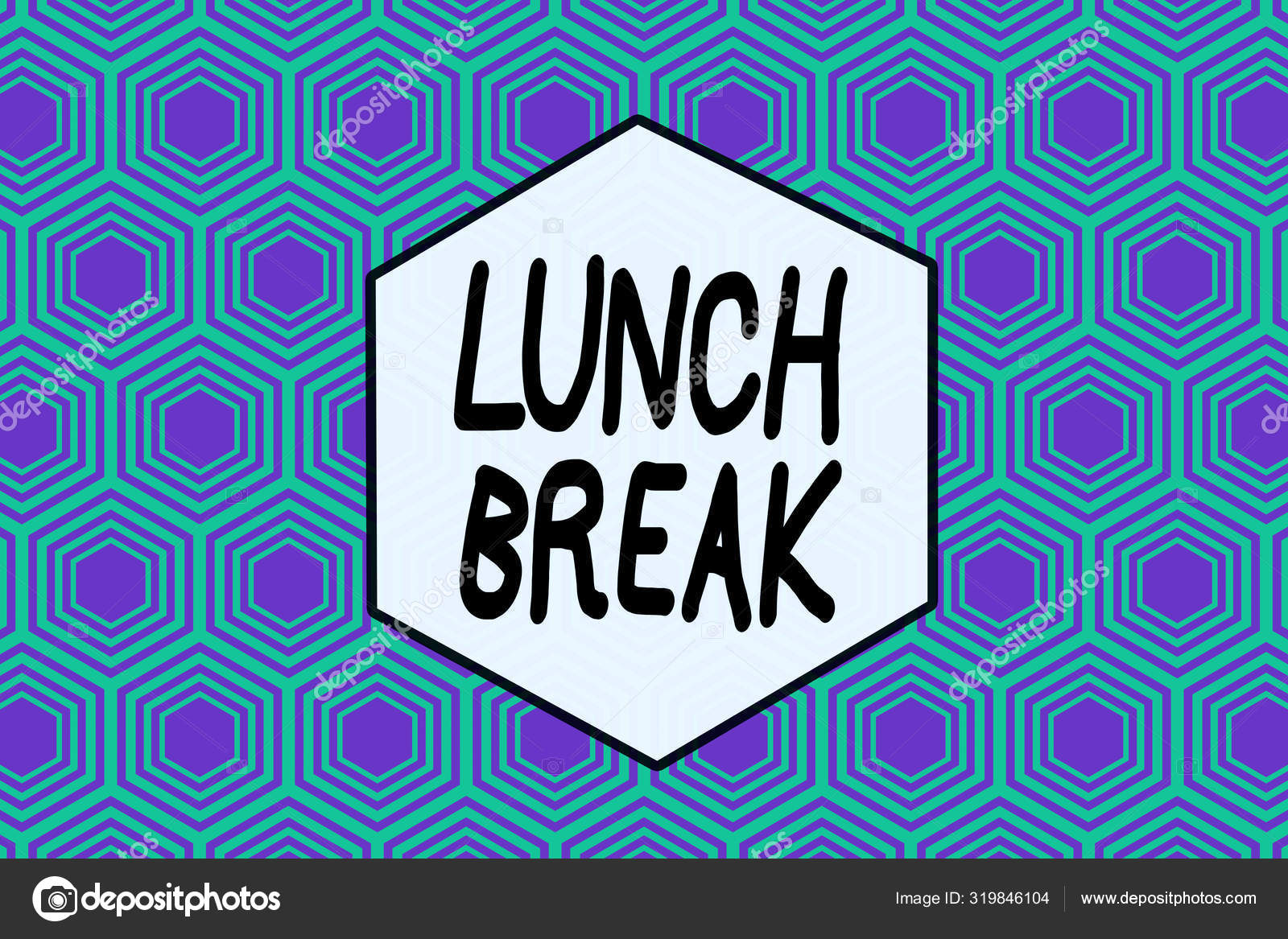 Lunch Break Sign