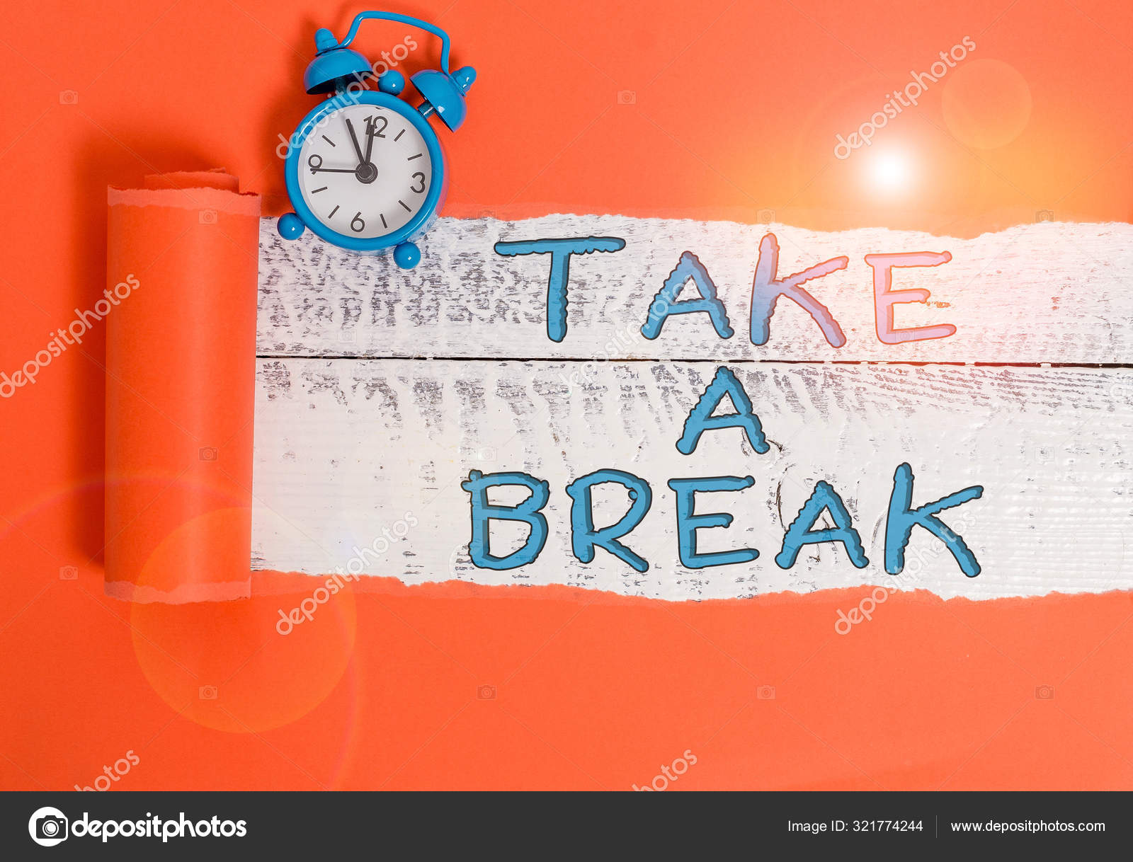 Stop Take A Break Clipart