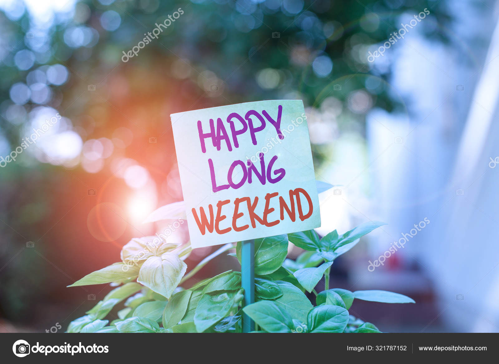 Handwriting text writing Happy Long Weekend. Concept meaning wishing ...