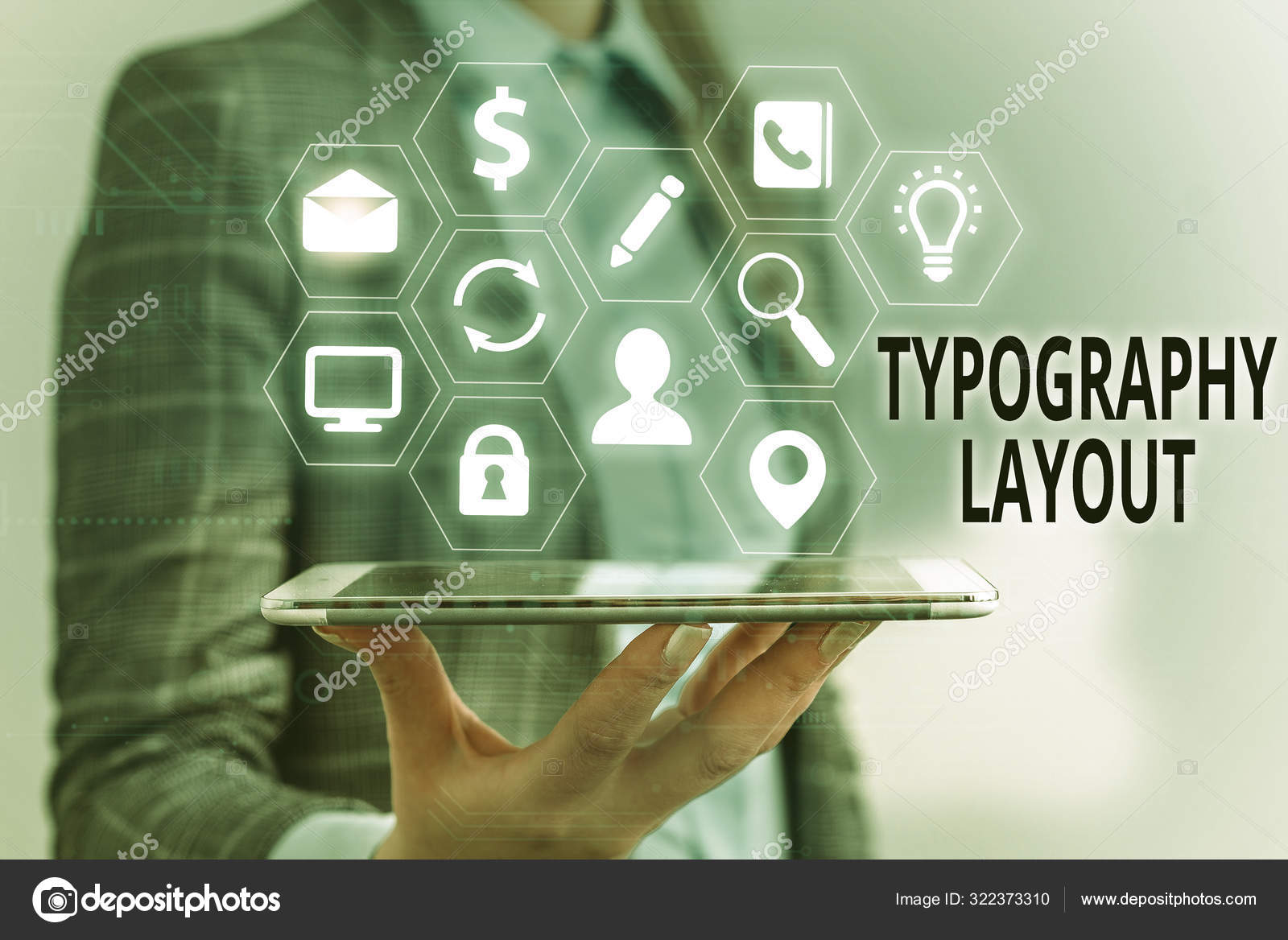 Handwriting text Typography Layout. Concept meaning theory and practice ...