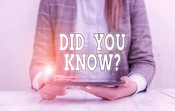 Did you know Stock Photos, Royalty Free Did you know Images | Depositphotos