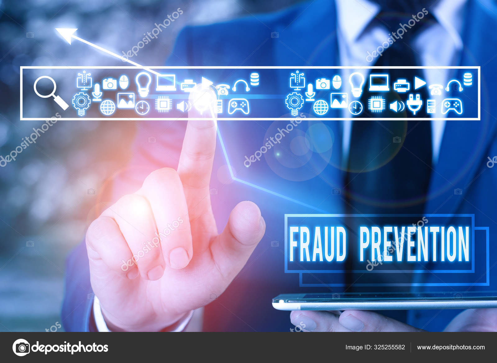Handwriting text Fraud Prevention. Concept meaning the act of stopping ... Handwriting text Fraud Prevention. Concept meaning the act of stopping ...