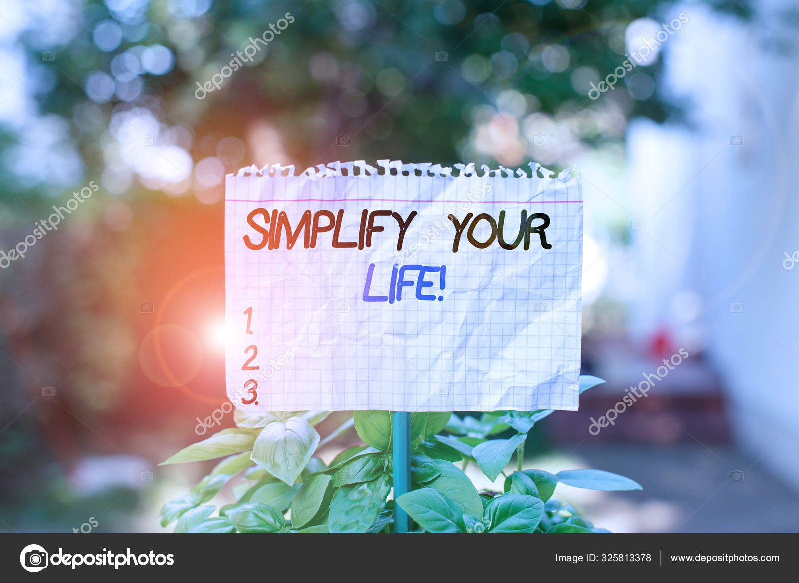 Handwriting text Simplify Your Life. Concept meaning focused on ... Handwriting text Simplify Your Life. Concept meaning focused on ...
