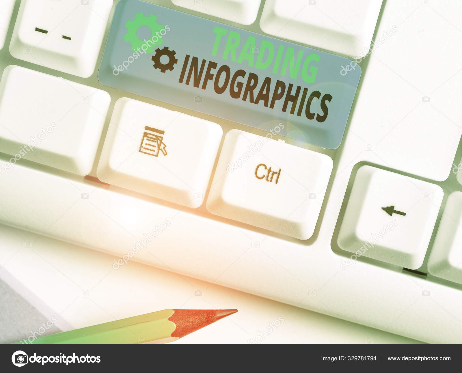 Handwriting Text Writing Trading Infographics Conceptual Photo Visual Representation Trade