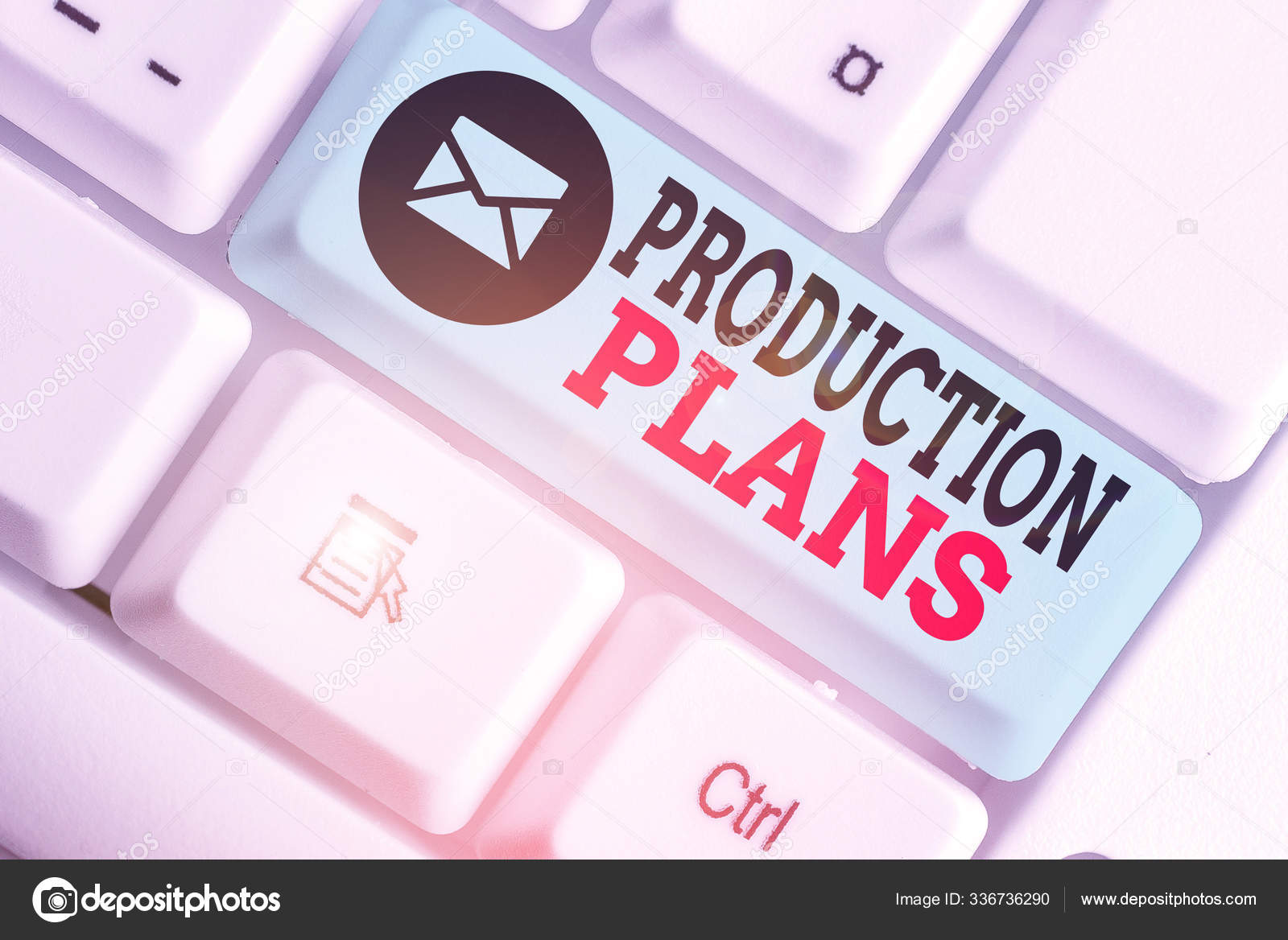 Handwriting Text Production Plans Conceptual Photo Deciding How ...