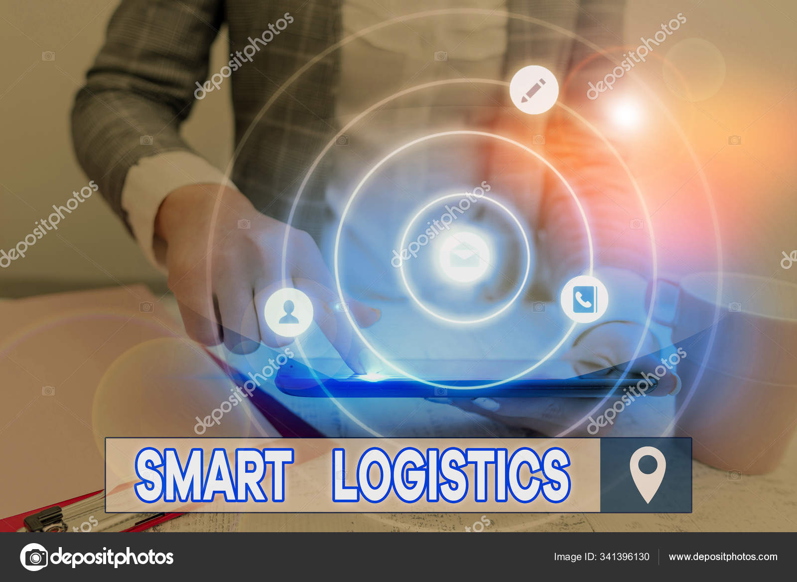 Handwriting text writing Smart Logistics. Concept meaning integration ... Handwriting text writing Smart Logistics. Concept meaning integration ...