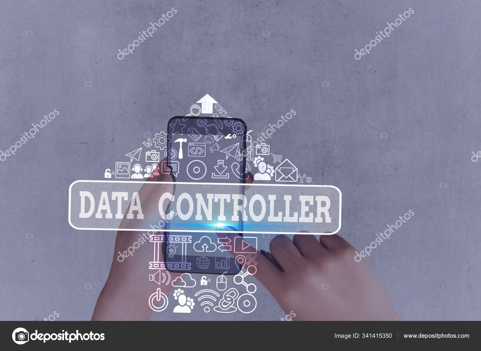 Writing Note Showing Data Controller Business Concept Demonstrating Who ...