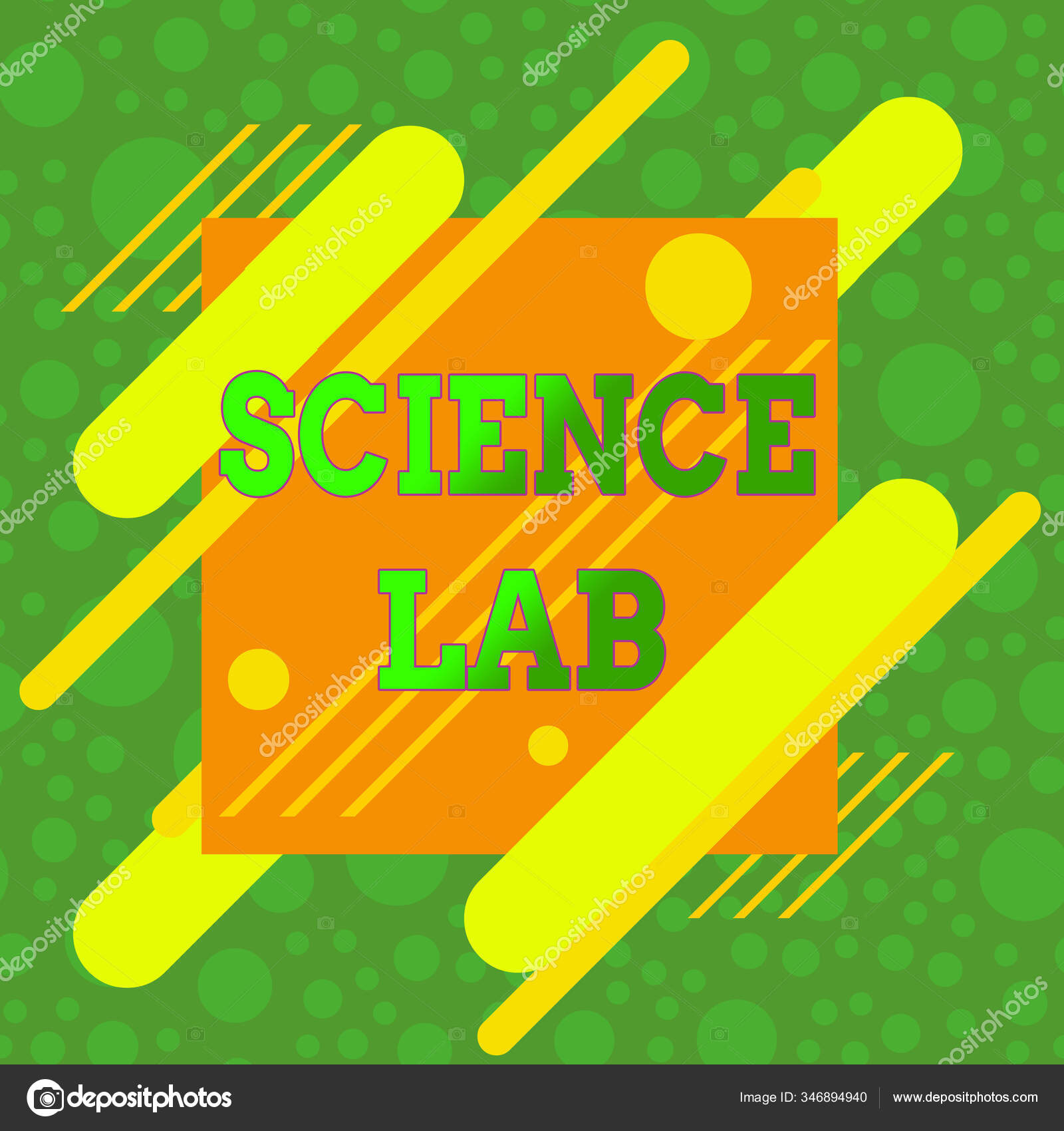 Handwriting text Science Lab. Concept meaning special facility where ...
