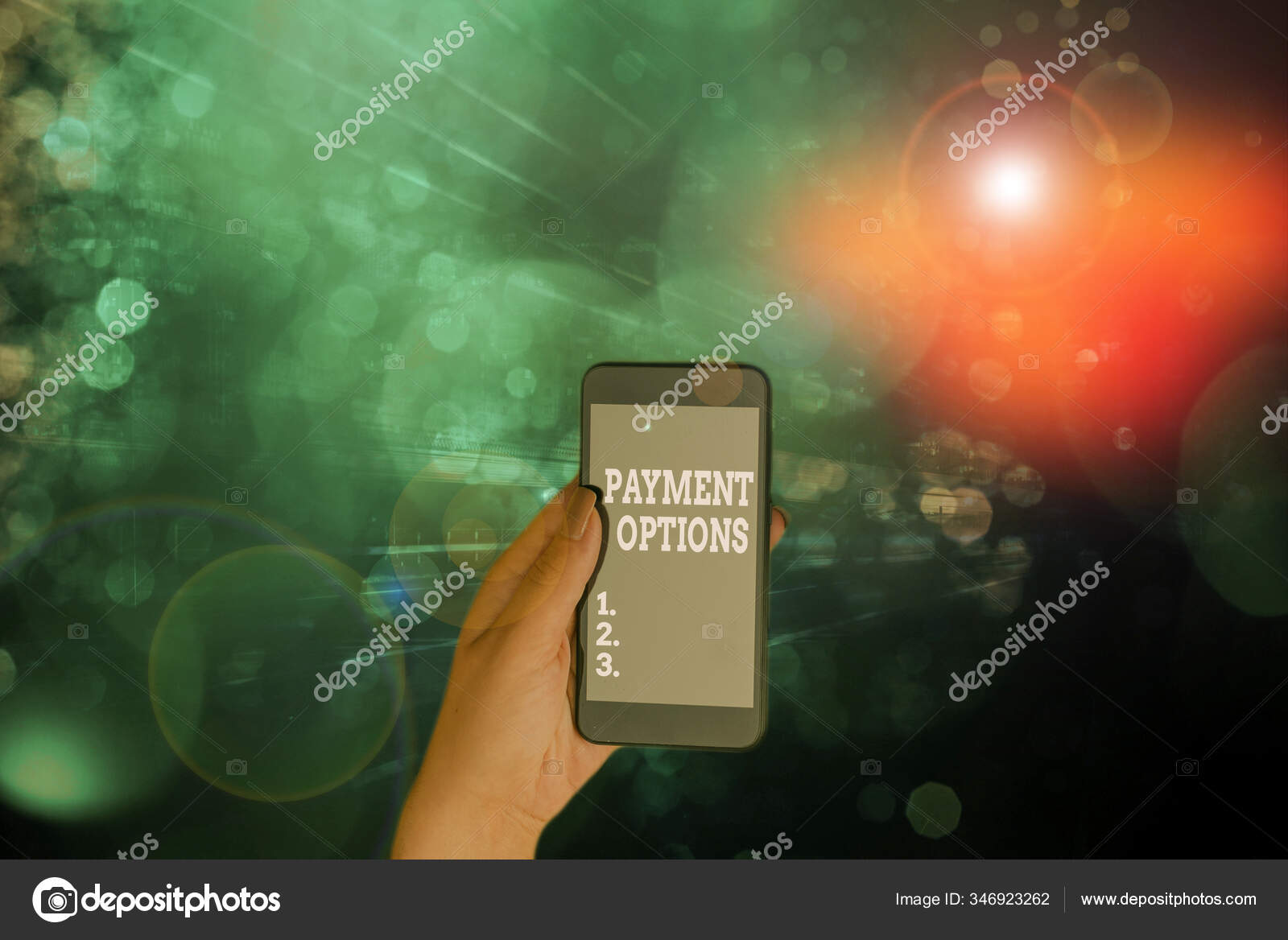 Word writing text Payment Options. Business concept for ways that a ...