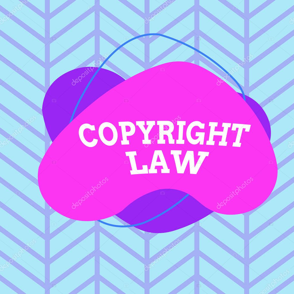 Signo de texto que muestra Derecho de Autor. Cuerpo conceptual de la ...