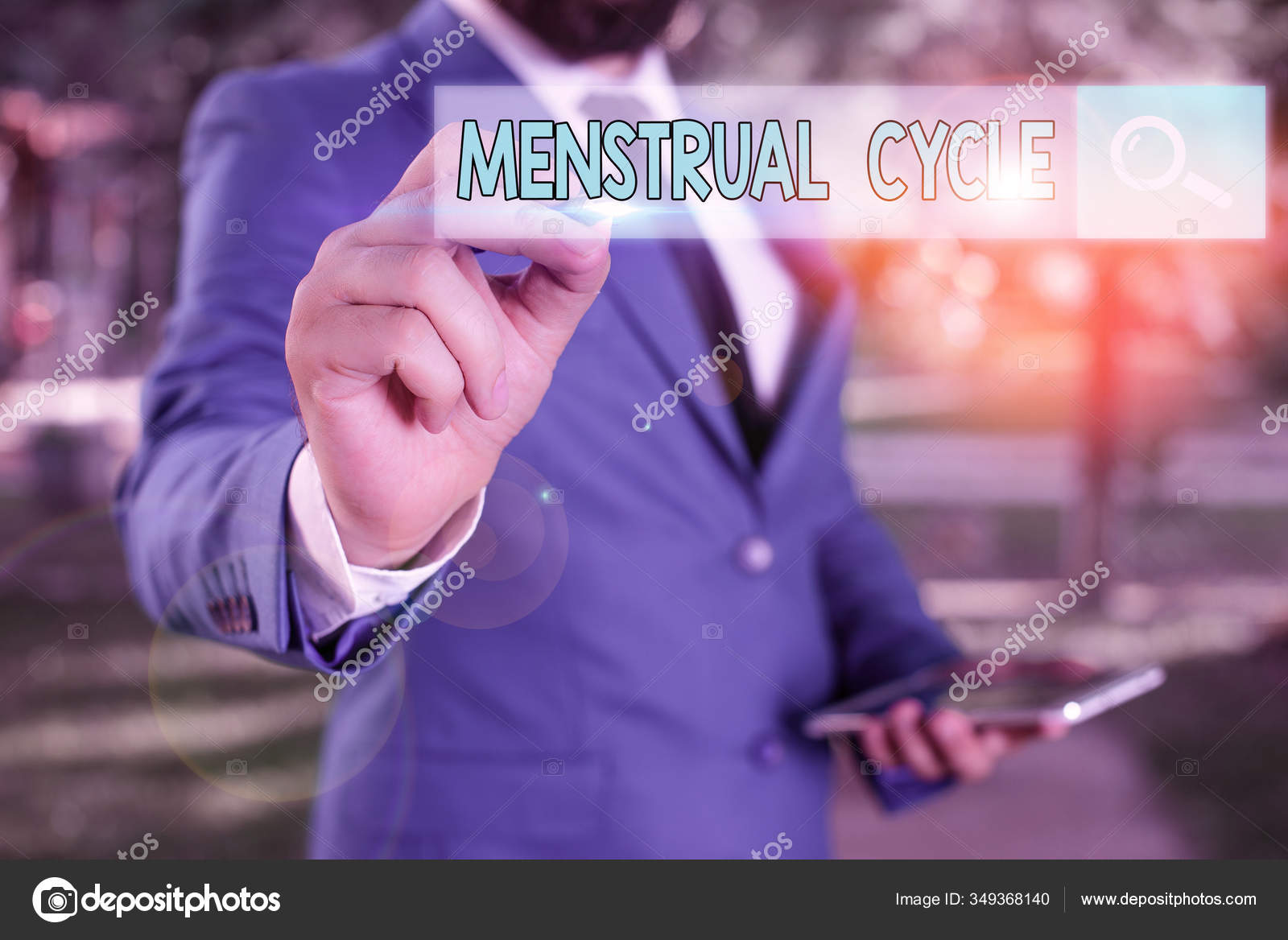 Word writing text Menstrual Cycle. Business concept for monthly cycle ...