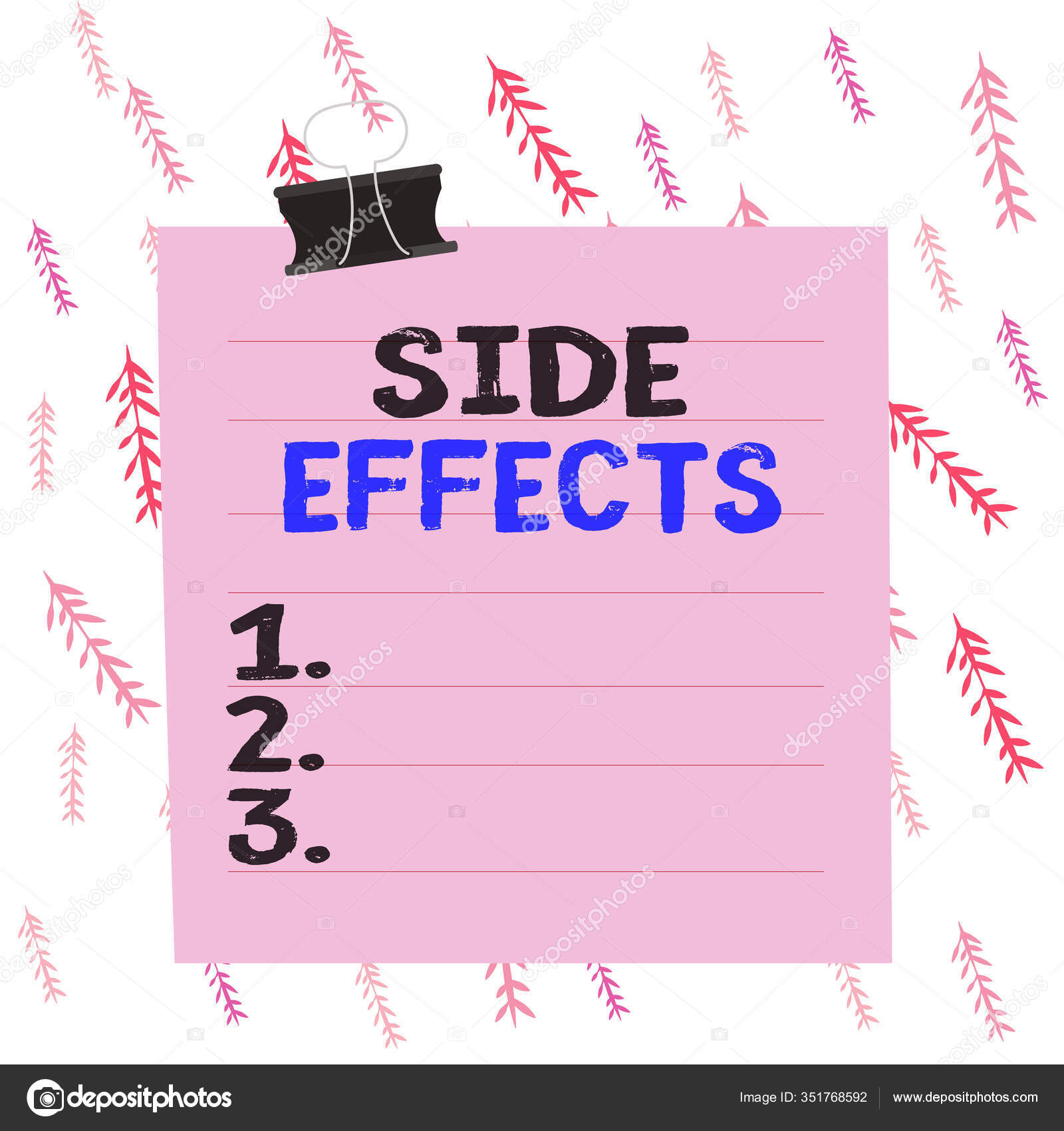 Side Effects Clipart