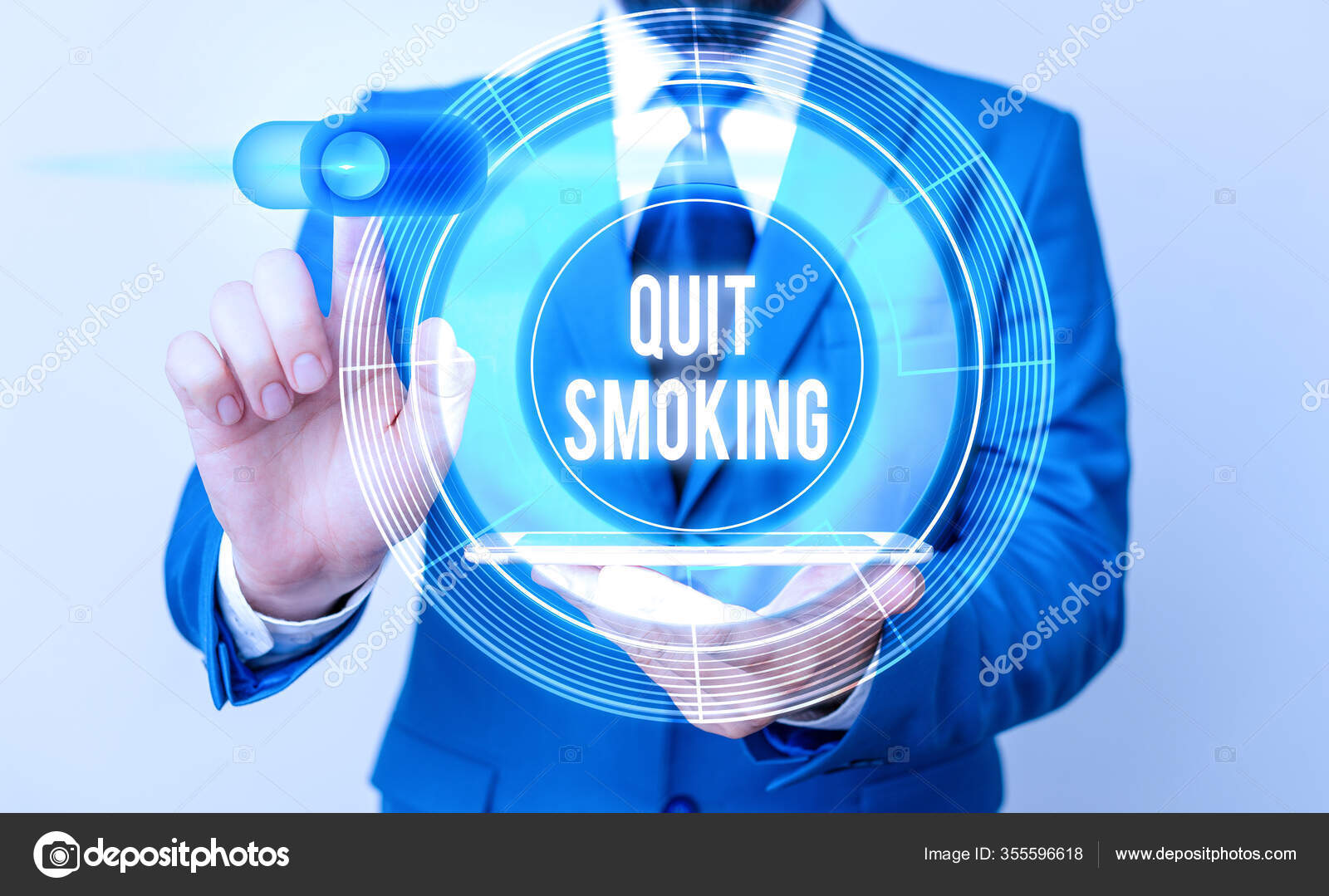 Conceptual hand writing showing Quit Smoking. Business photo showcasing ...