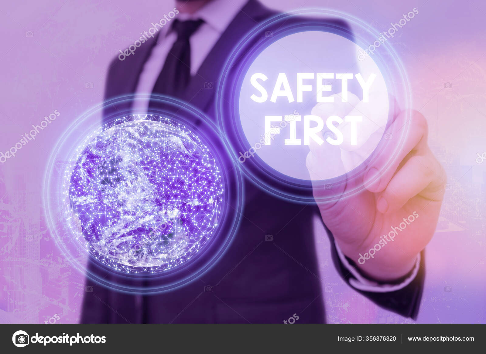 Word writing text Safety First. Business concept for used to say that ...