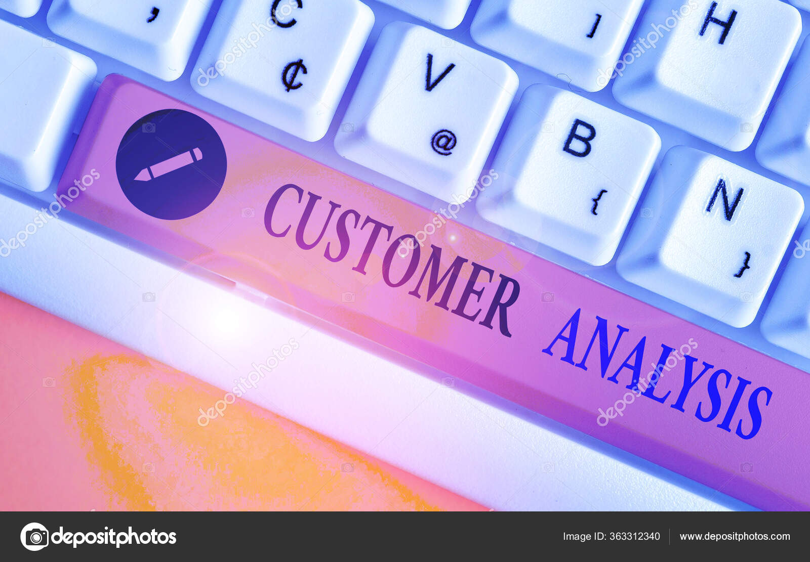 Conceptual hand writing showing Customer Analysis. Business photo text ...